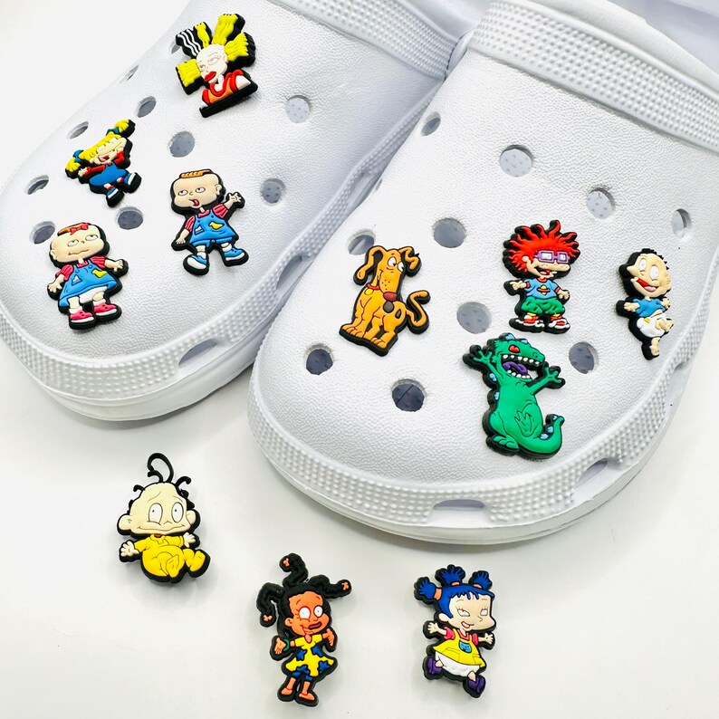 Rugrats Croc Charms, Rugrats Shoe Charms, Rugrats Clog Charms, Croc ...