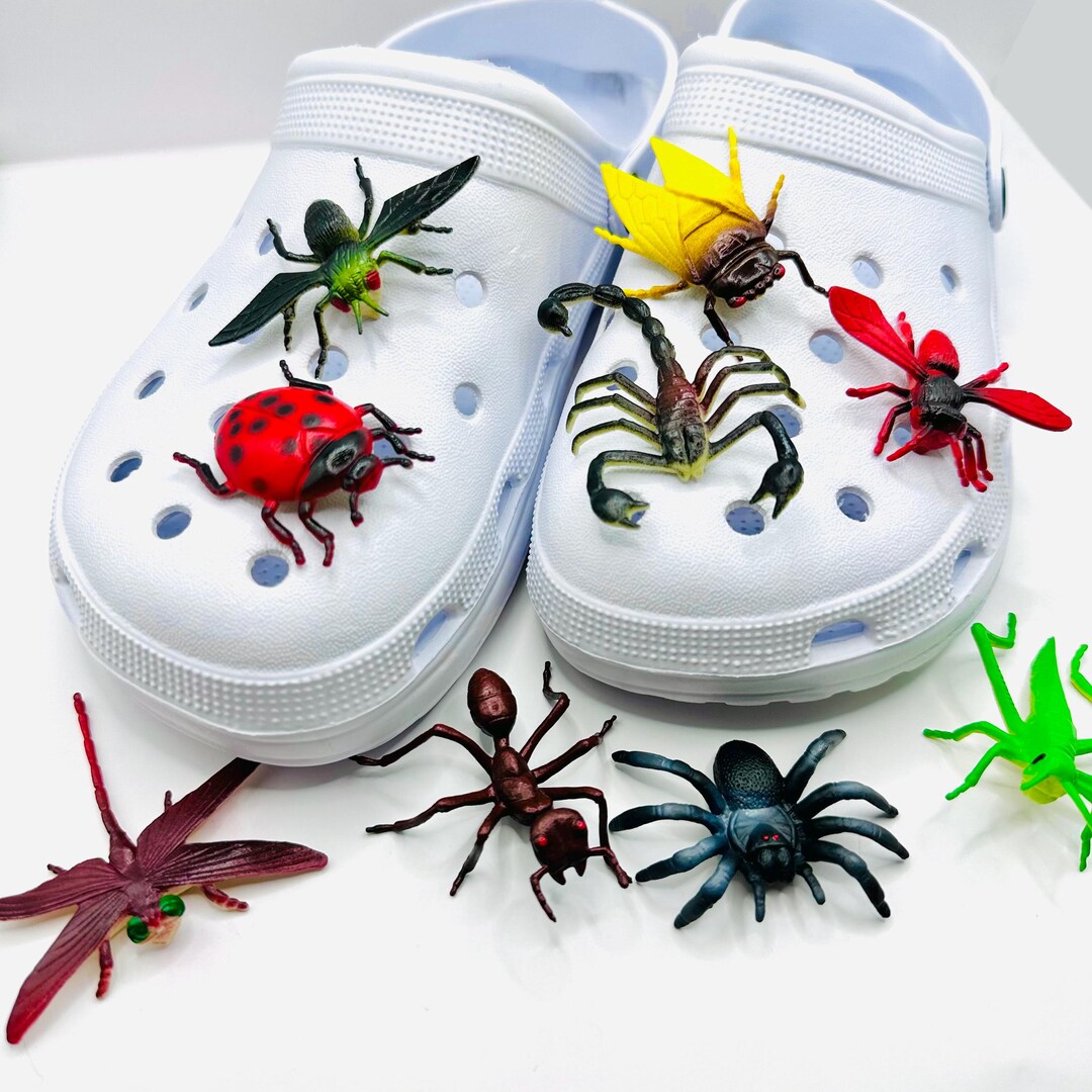 3D Bugs Shoe Charms, Bugs Shoe Charms, Bug Clog Charms, Shoe Charms ...