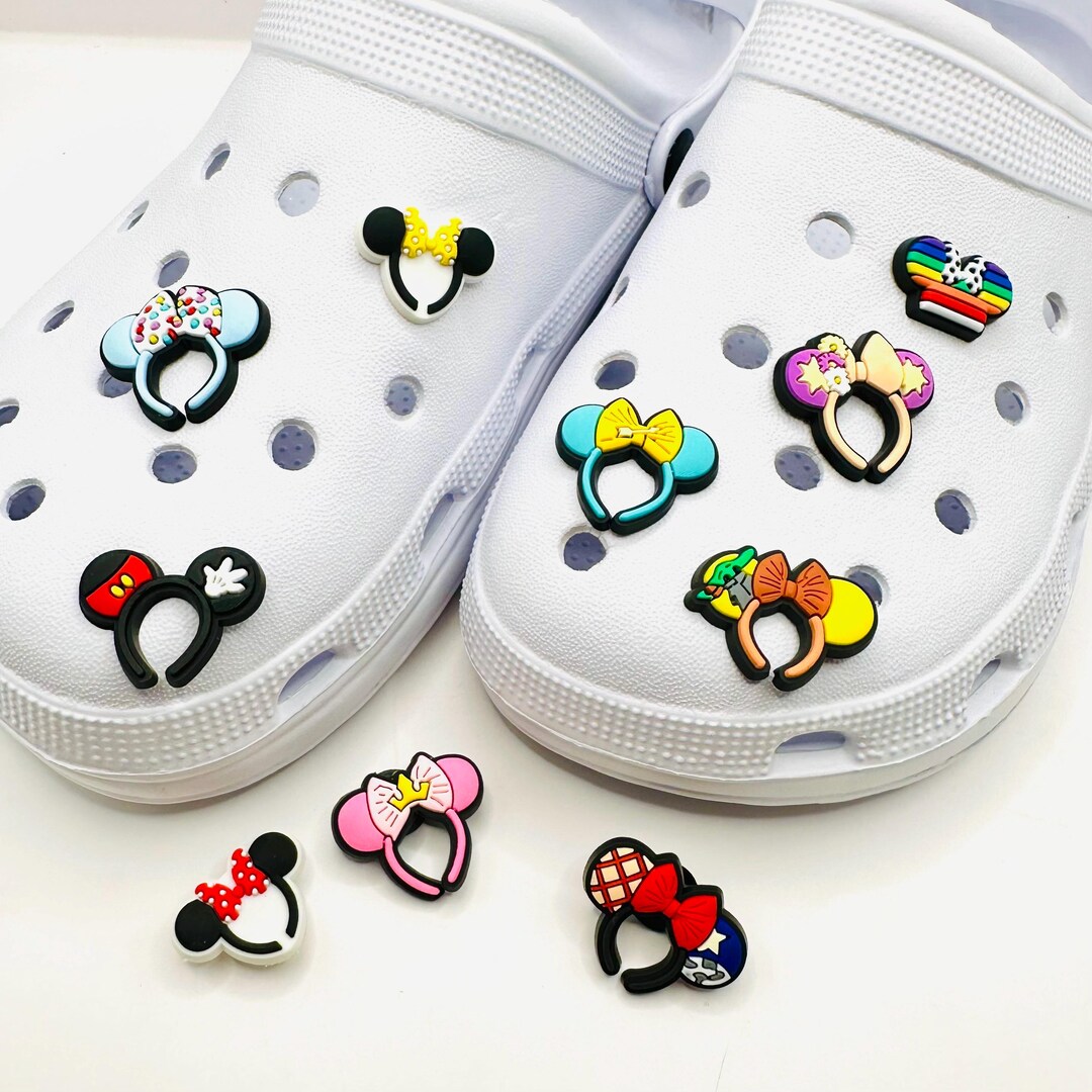 Shoe Charms, Mickey Ears Shoe Charms, Ears Shoe Charms, Popular Shoe ...