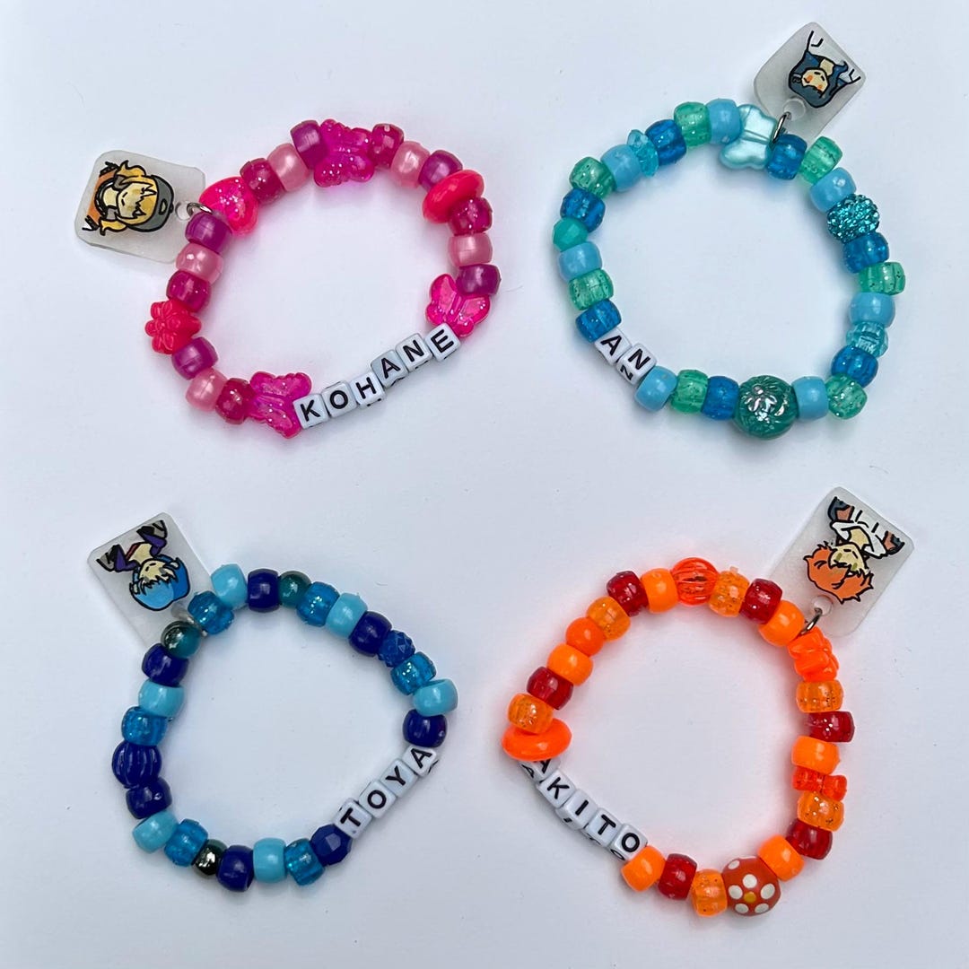 Vivid Bad Squad VBS Project Sekai Colorful Stage Kandi Pony Bead ...