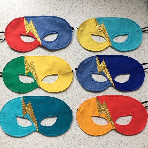 Fancy Superhero Masks - Etsy UK