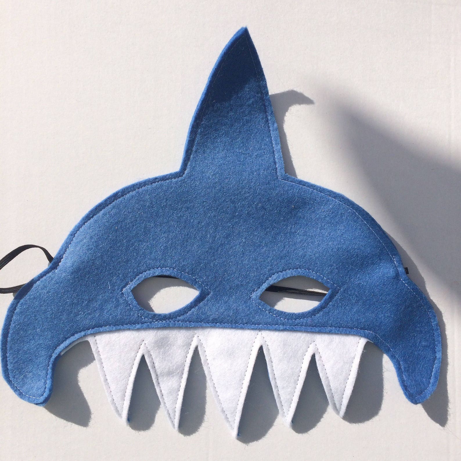 Scary Shark Felt Fancy Dress up Mask - Etsy