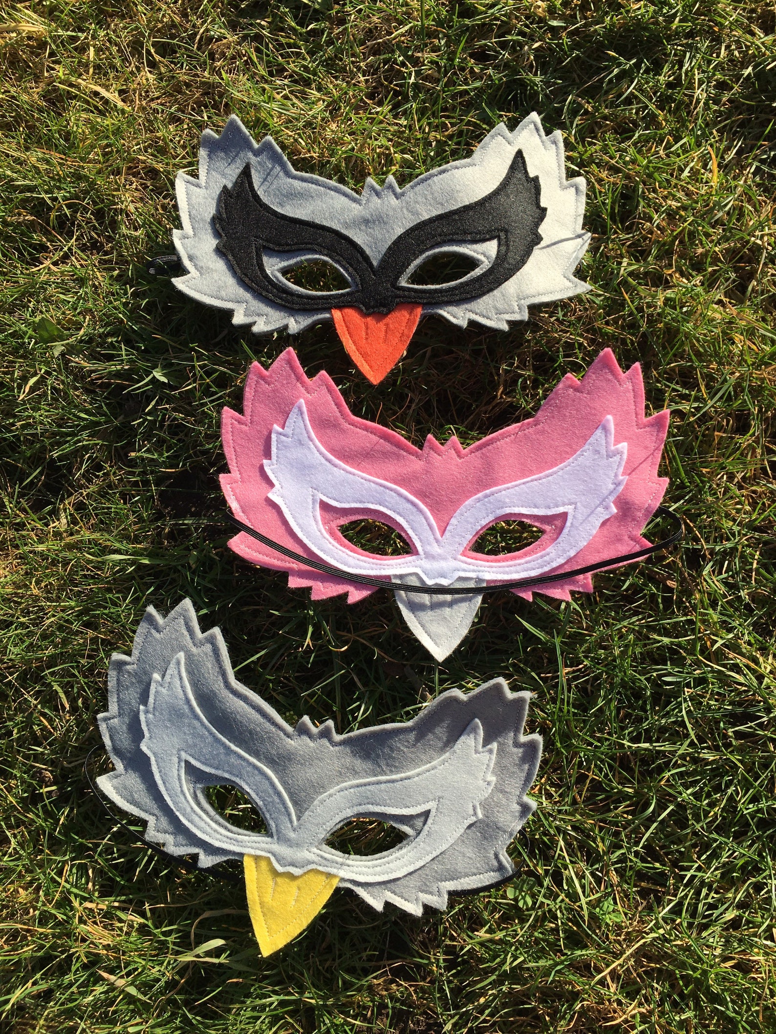 Felt Bird Masquerade Fancy Dress up Mask - Etsy
