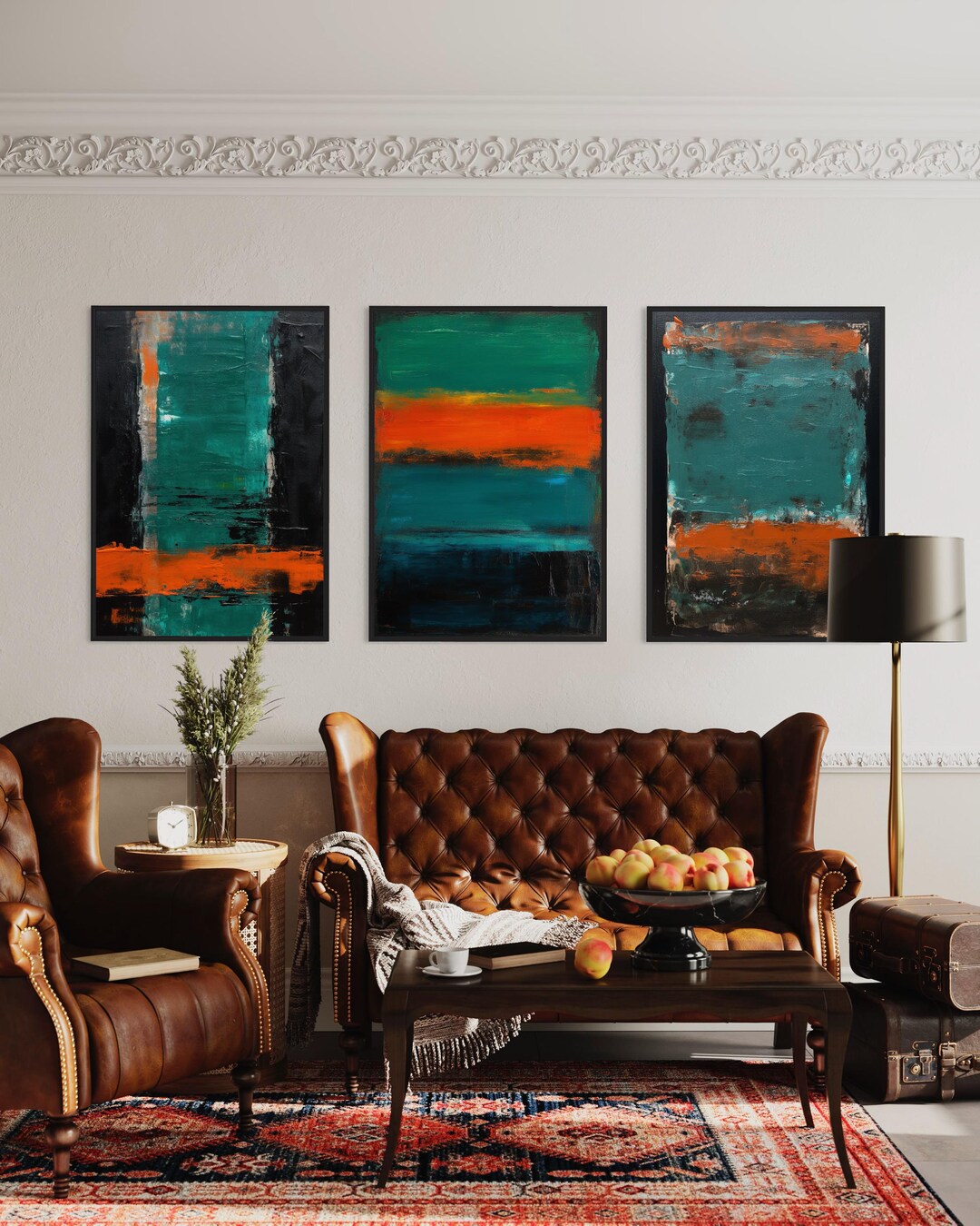 Mark Rothko Prints, Set of 3 Contemporary Posters for Wall Decor ...