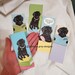Black Lab Bookmarks Eco-friendly Set of 5 on Recycled Linen Paper - Etsy
