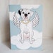 Angel Boxer Greeting Card White Boxer - Etsy
