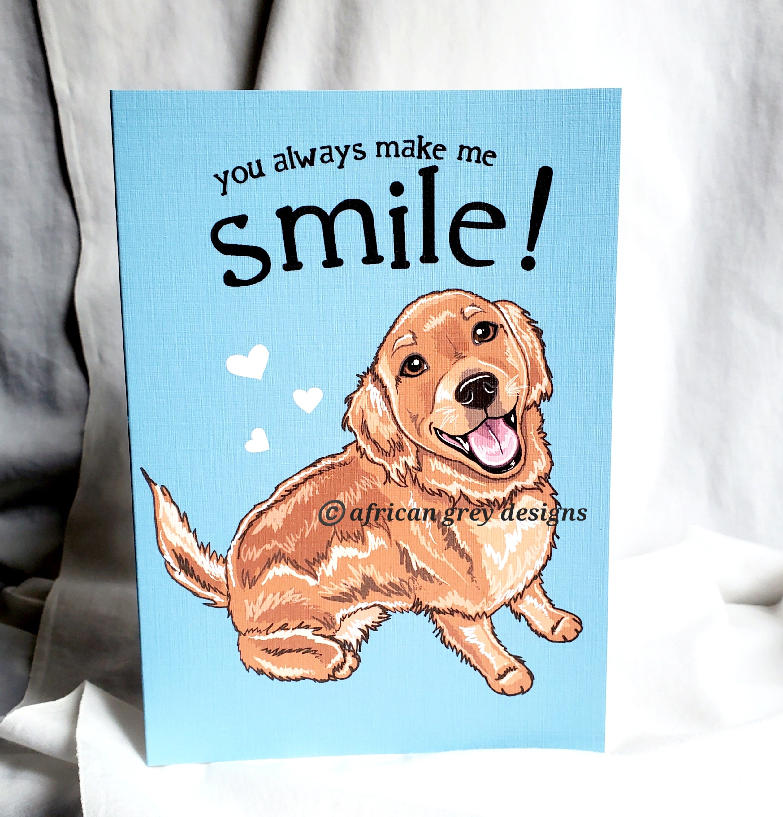 Smiling Puppy Thank You