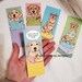 Golden Retriever Bookworm Bookmarks Eco-friendly Set of 5 - Etsy
