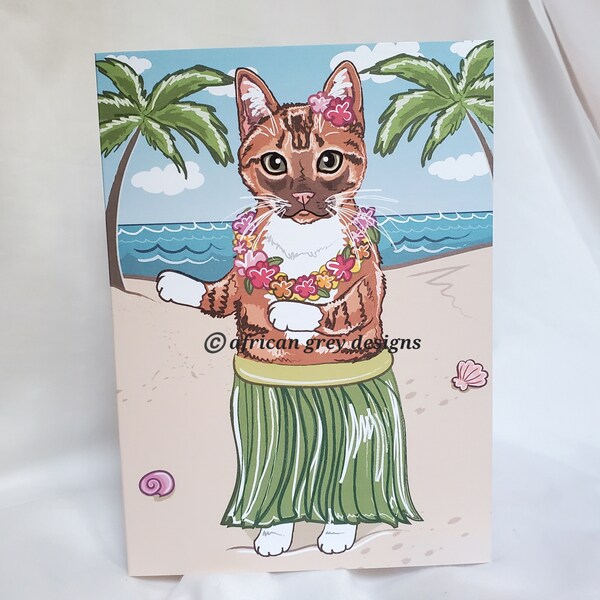 Hula Cats - Etsy