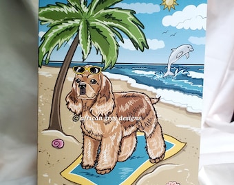 Jesus and Cocker Spaniel - Etsy