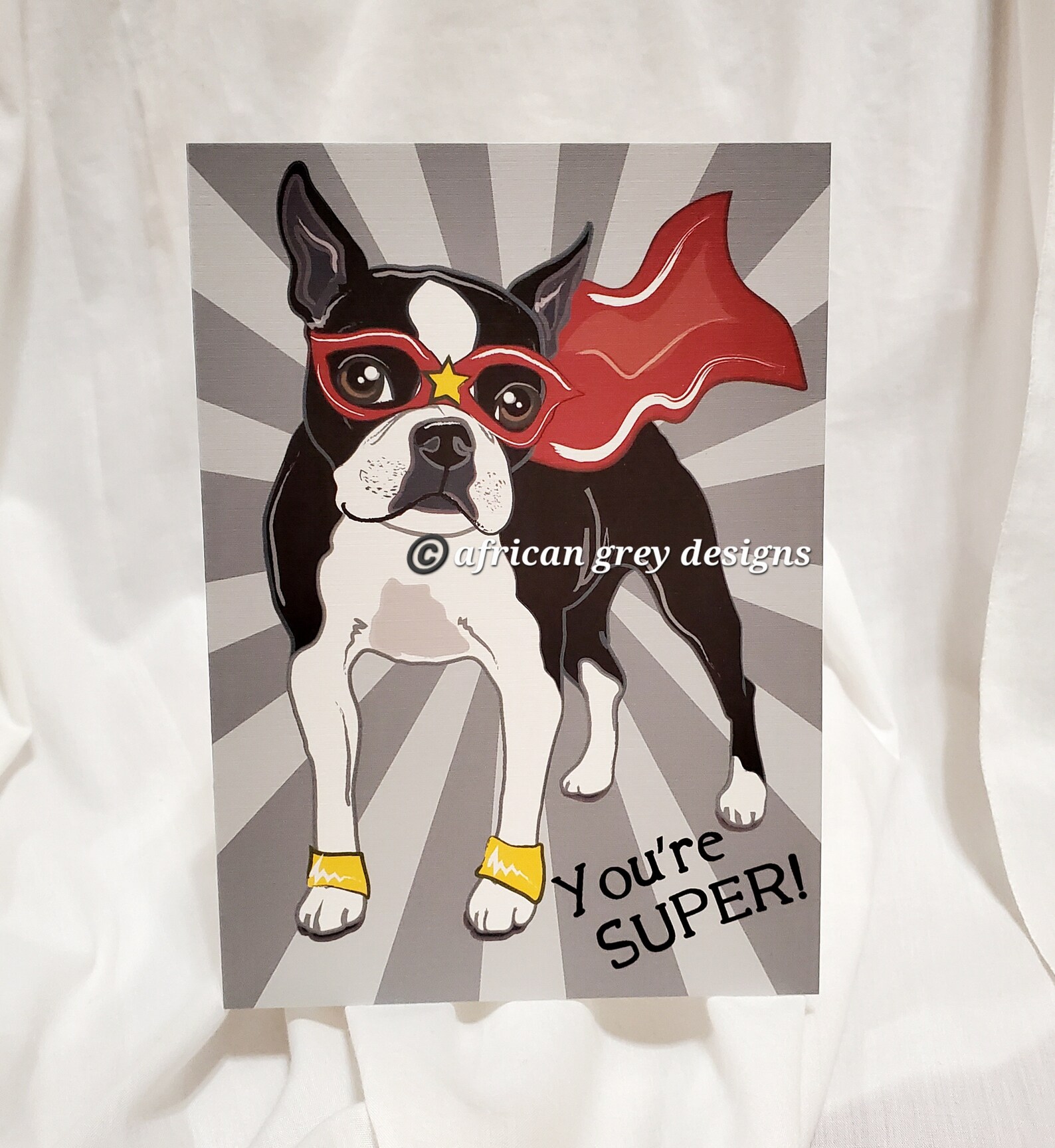 Super Boston Greeting Card - Etsy