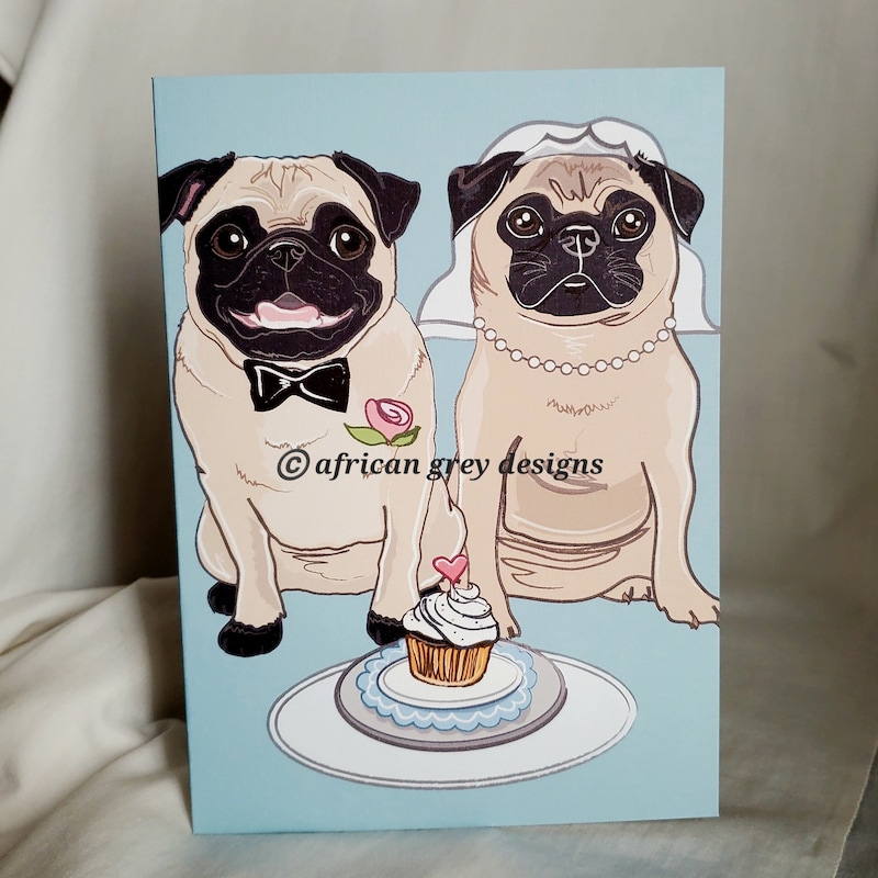 Pug Wedding - Etsy