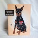 Custom Min Pin Tattoo Greeting Card - Etsy