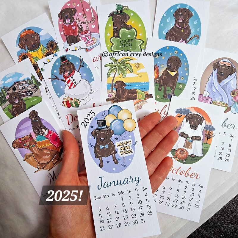 2025 Lab Calendar - Etsy