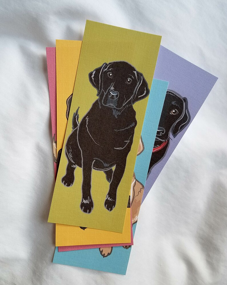 Lab Bookmarks Bright Colors Eco-friendly Set of 5 | Etsy