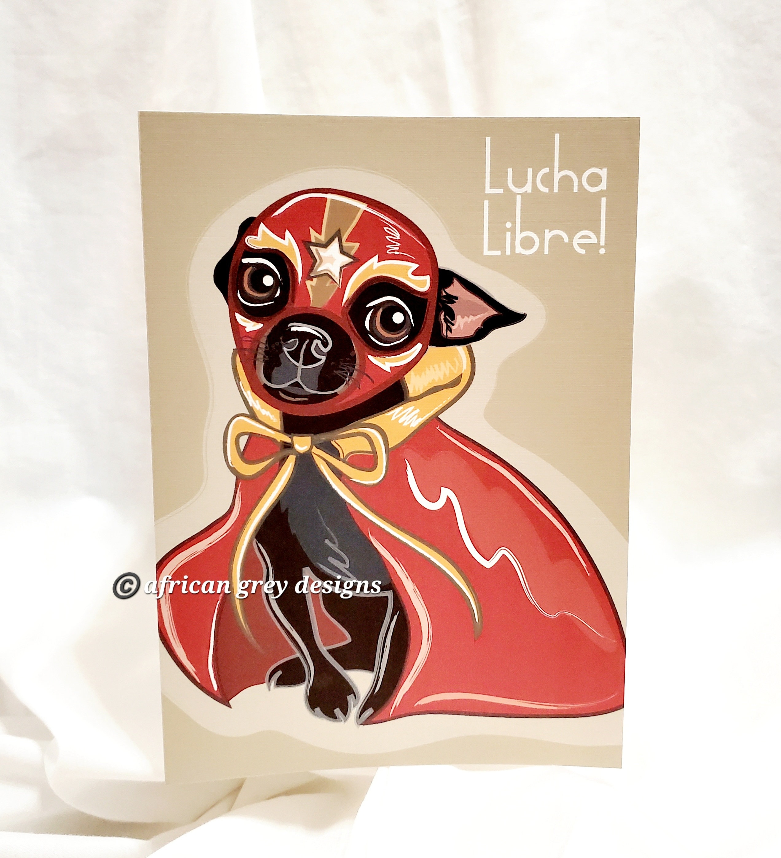 Luchador Mask Tattoo Design