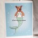 Mermaid Pit Bull - Red - Eco-friendly 8x10 Print - Etsy