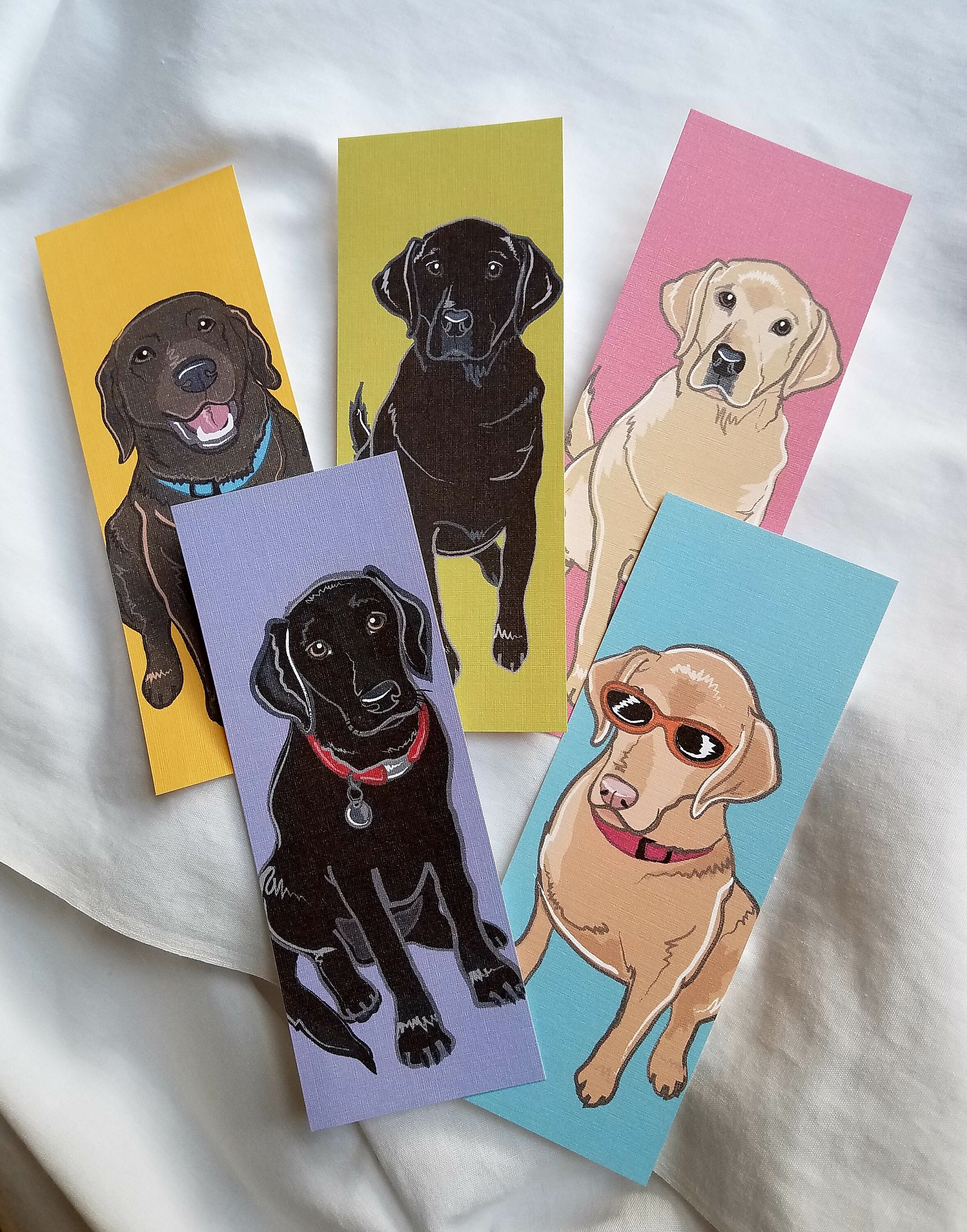 Lab Bookmarks Bright Colors Eco-friendly Set of 5 | Etsy