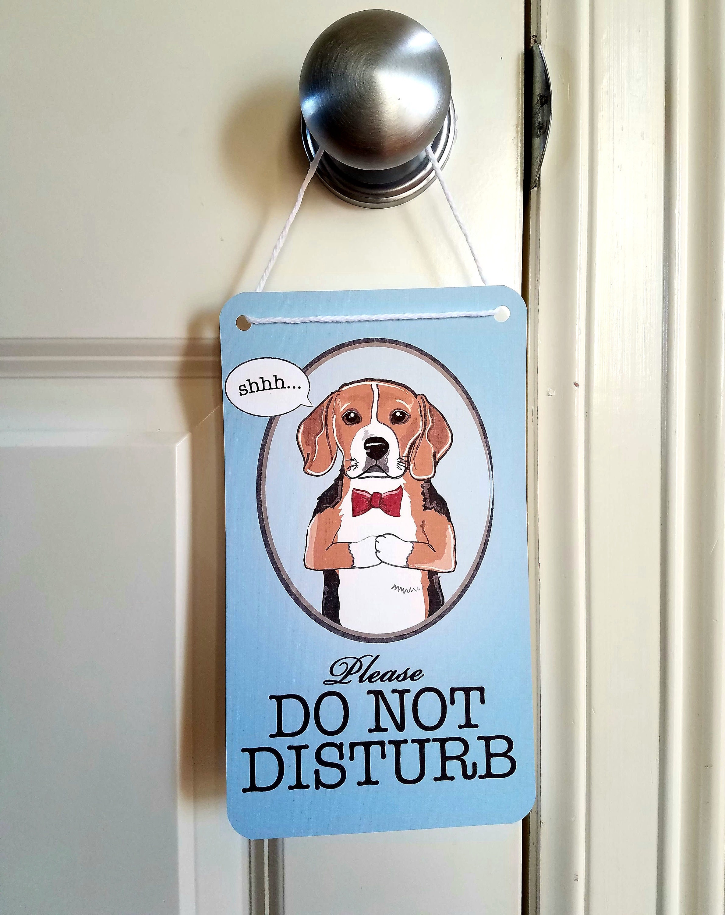 Beagle Do Not Disturb Sign | Etsy