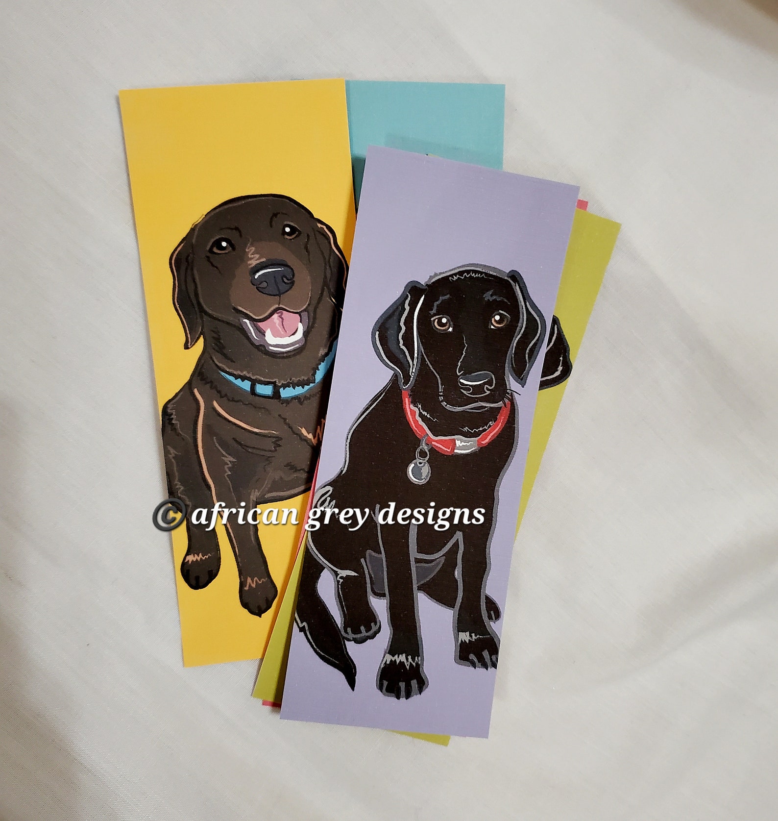 Lab Bookmarks Bright Colors Eco-friendly Set of 5 - Etsy