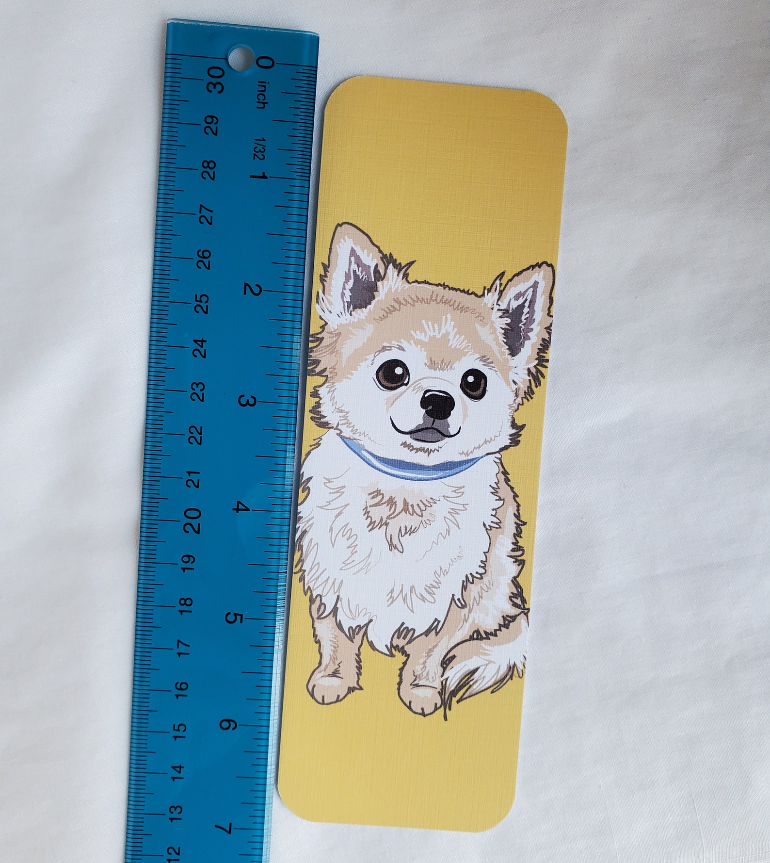 Large Chihuahua Bookmarks Eco-friendly Set of 4 Printed on - Etsy