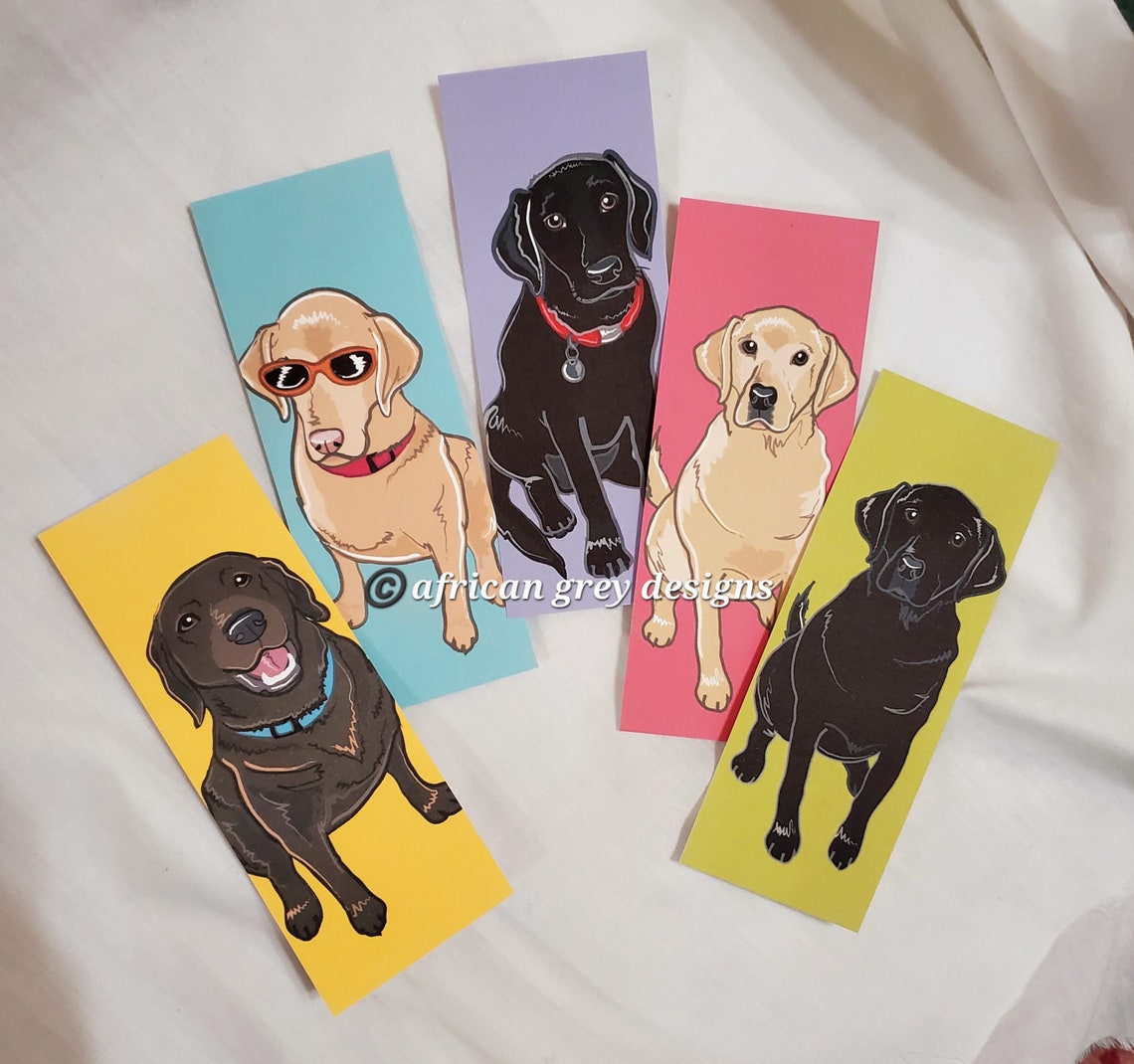 Lab Bookmarks Bright Colors Eco-friendly Set of 5 - Etsy