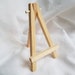 Mini Easel Natural Wood - Etsy
