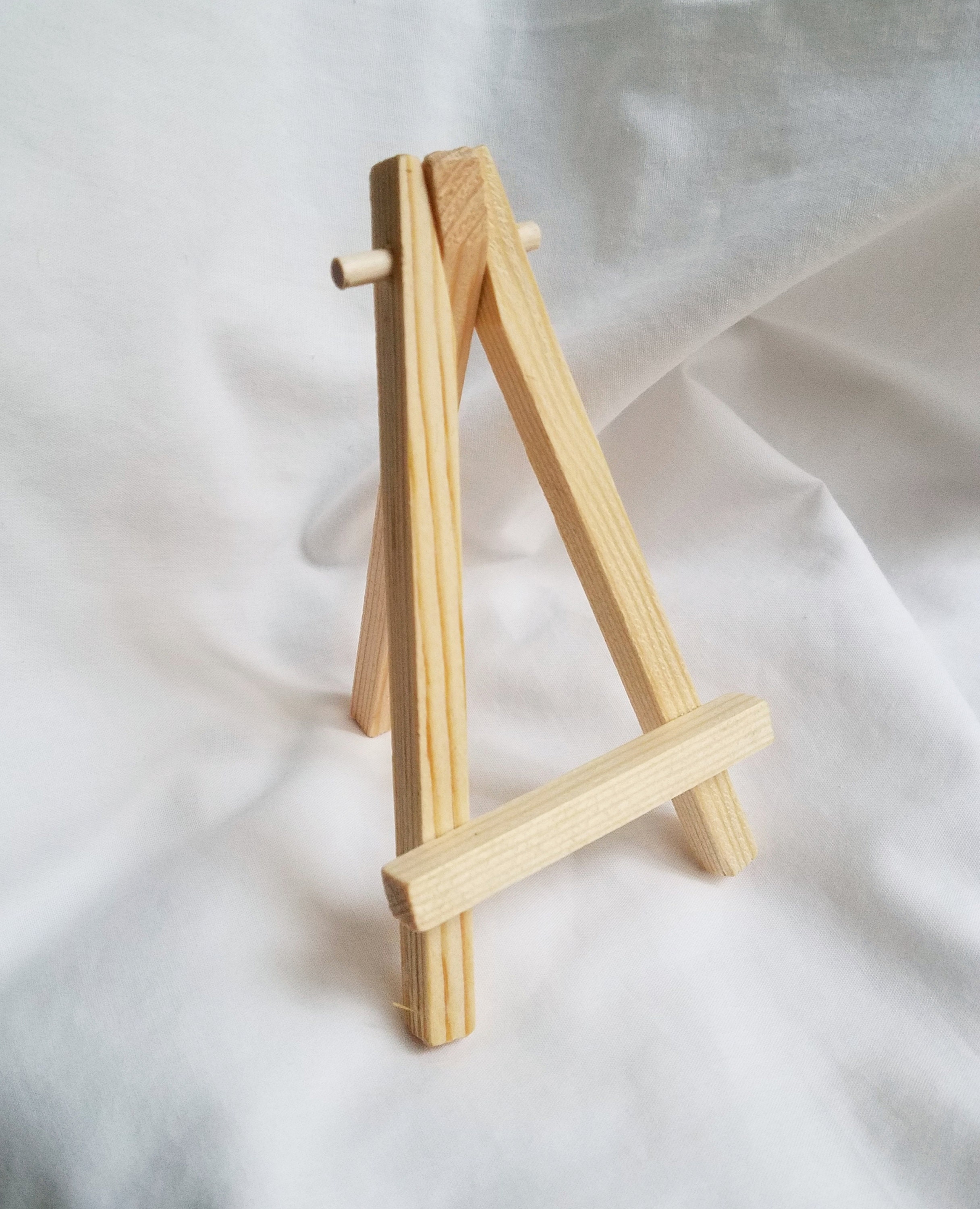Mini Easel Natural Wood | Etsy