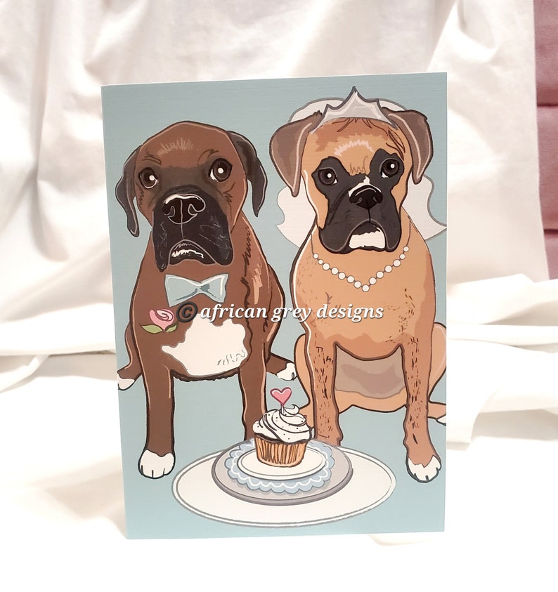 Wedding Boxers Greeting Card - Etsy