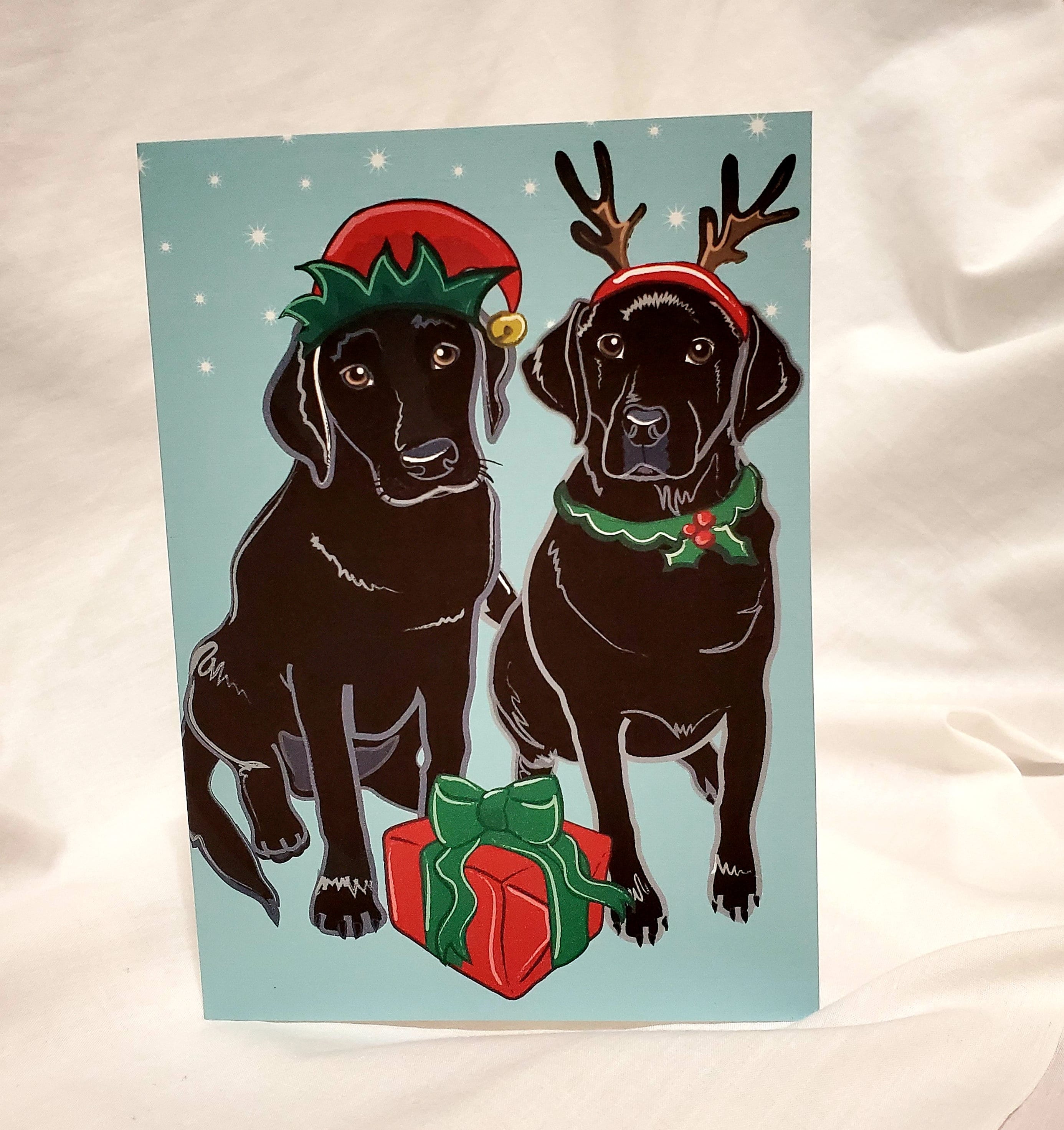 Christmas Black Lab Puppies