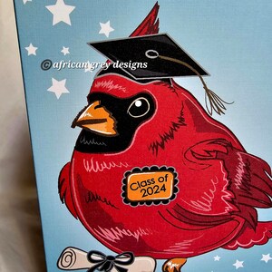 Cardinal Graduation Greeting Card - Etsy