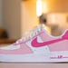 Custom Pink Air Force 1, Handpainted Pink Custom AF1 Sneakers, the Air ...