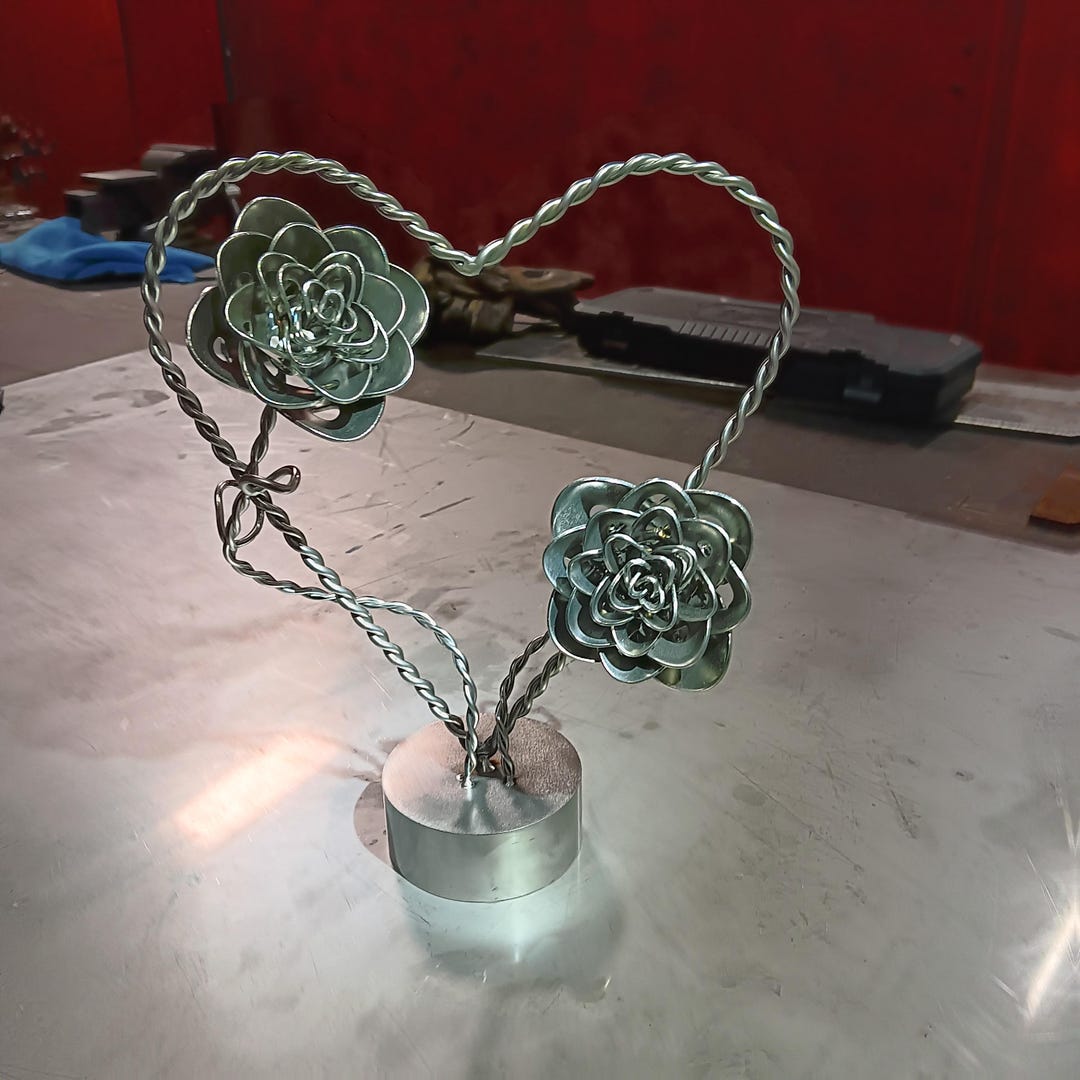Stainless Rose Art - Etsy