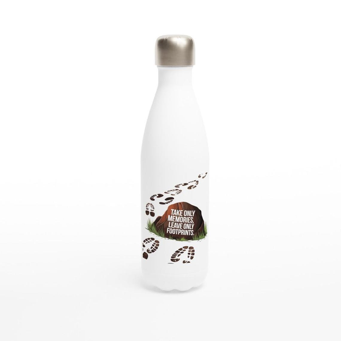 Take Only Memories, Leave Only Footprints Water Bottle – 17oz Stainless ...
