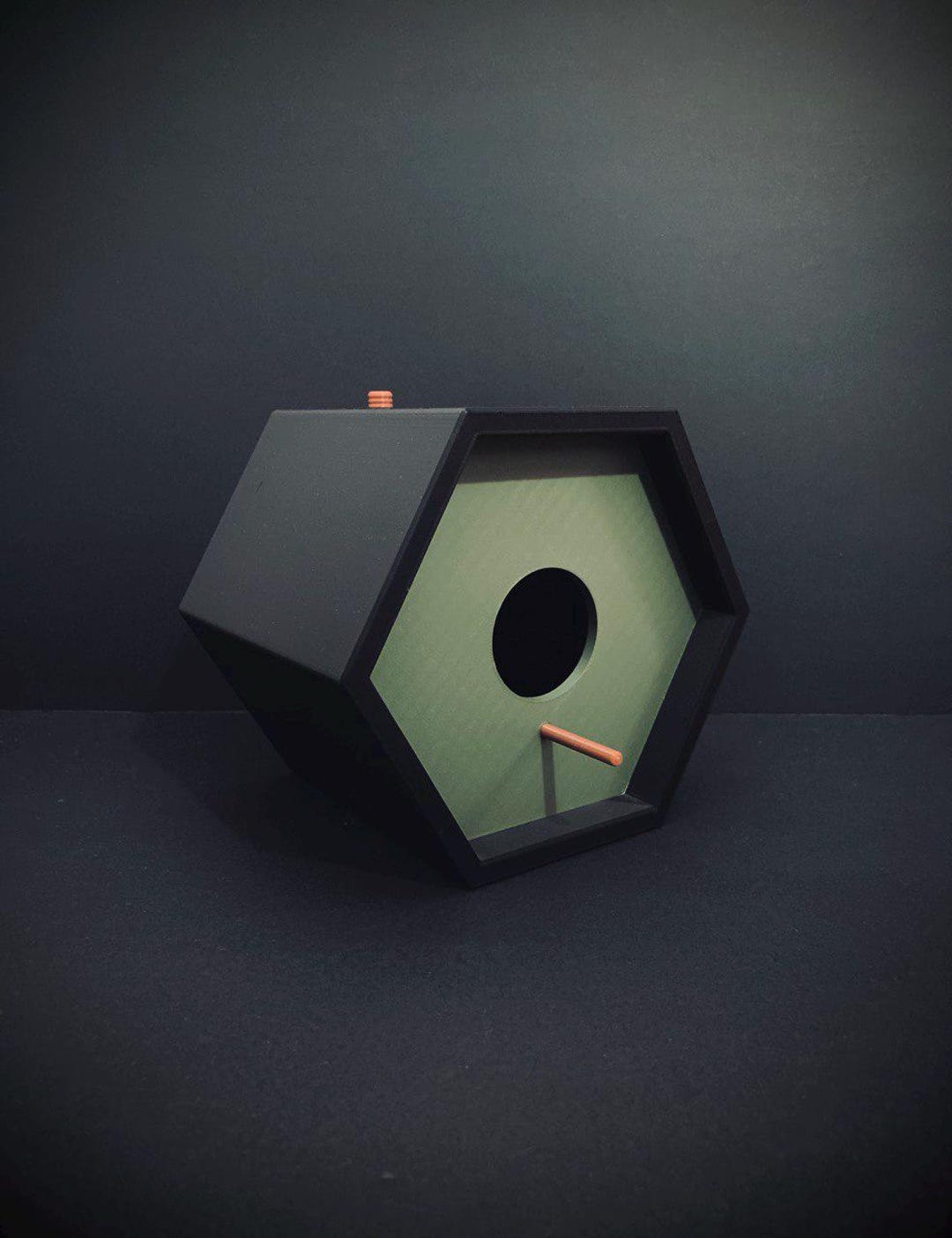 Hexagon Bird House, Bird Feeder, Bird Shelter, Small Bird House - Etsy