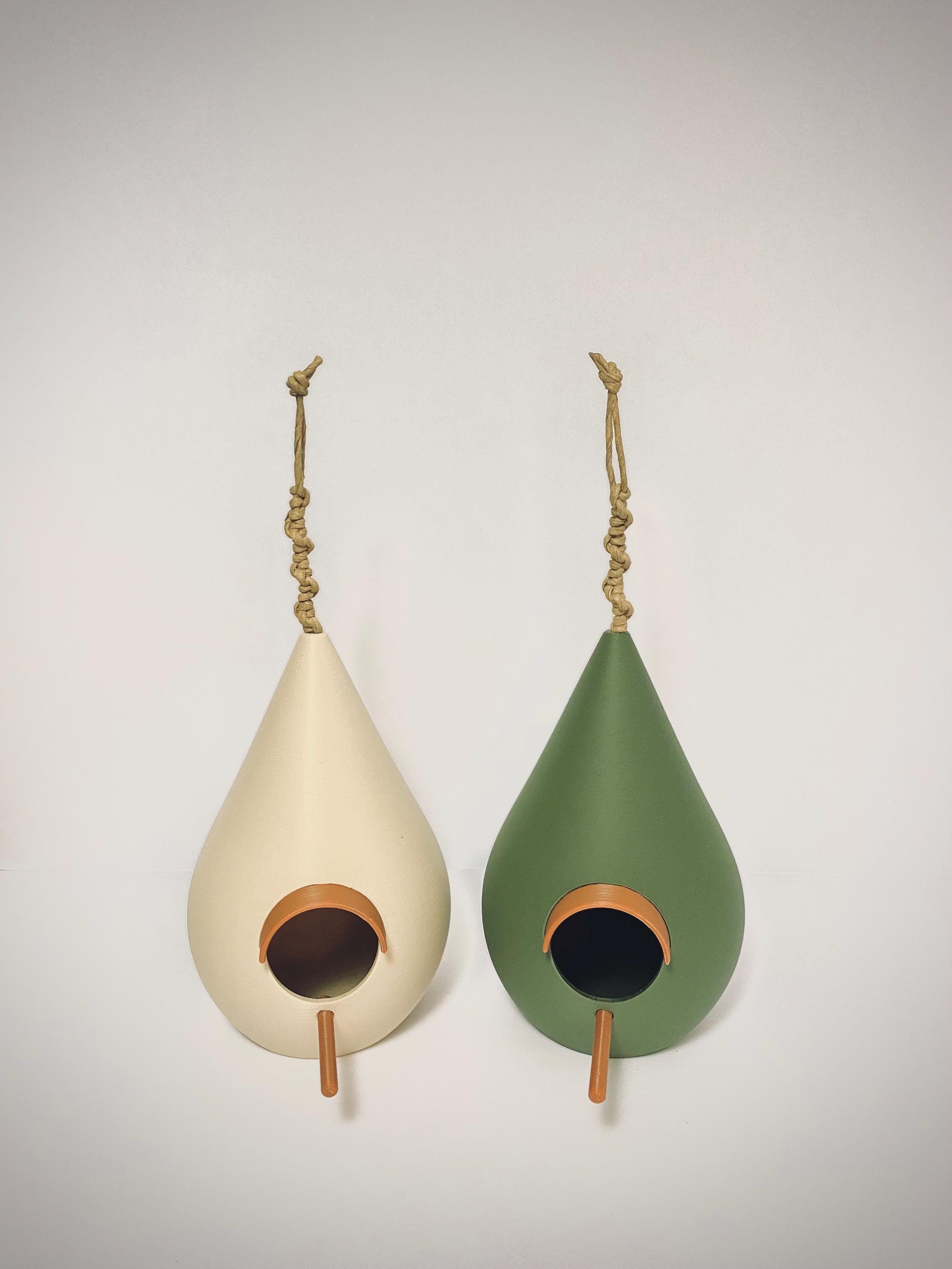 Droplet Bird House, Bird Shelter, Bird Feeder, Hanging Bird House ...