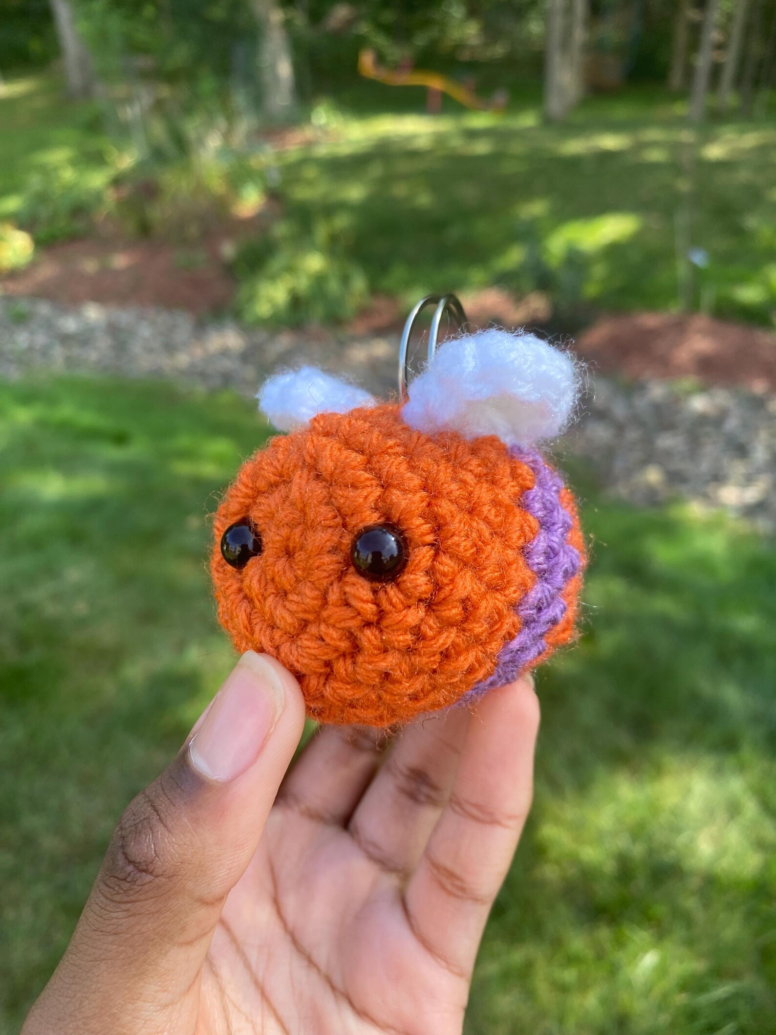Bee Keychain | Crochet Bee | Anagurmi Bee | Halloween | Buzzy Bee - Etsy
