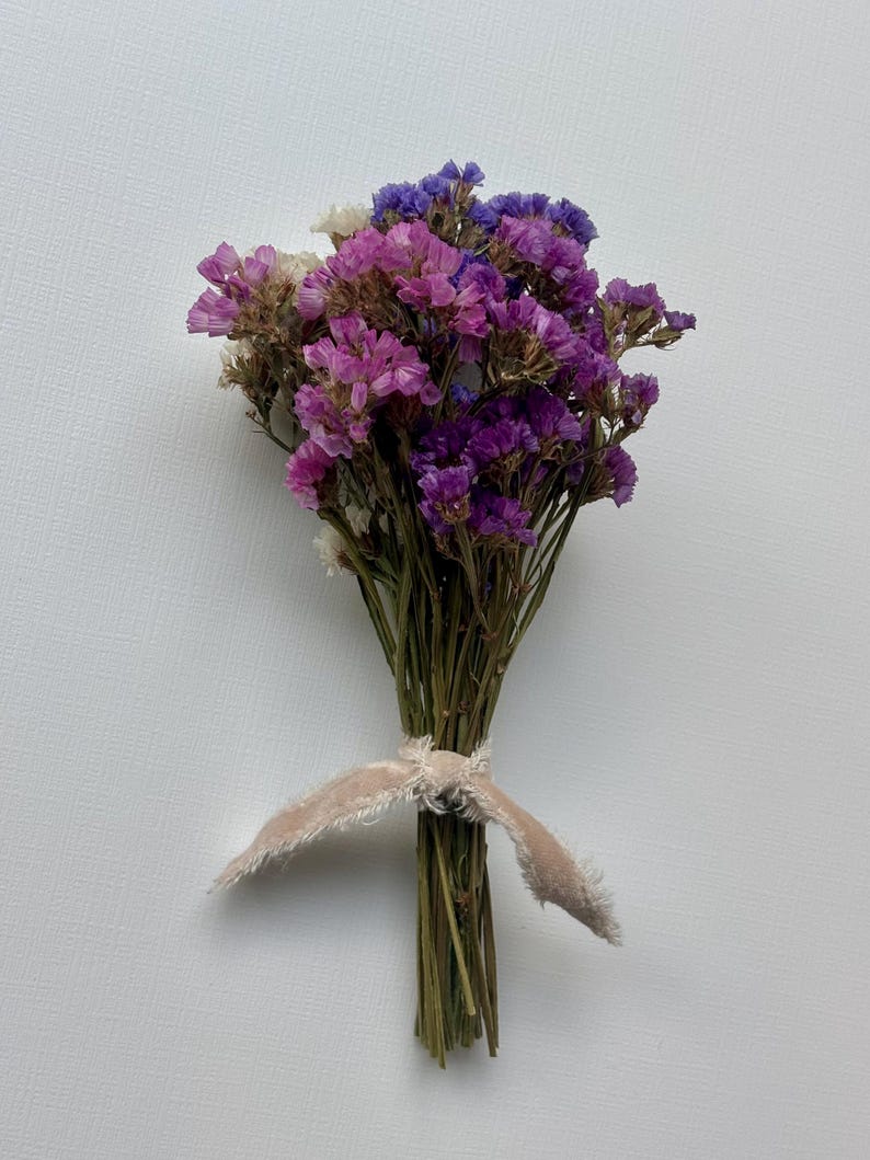 Small Dried Colorful Flower Bouquet: Farm Grown Floral Gift - Etsy ...