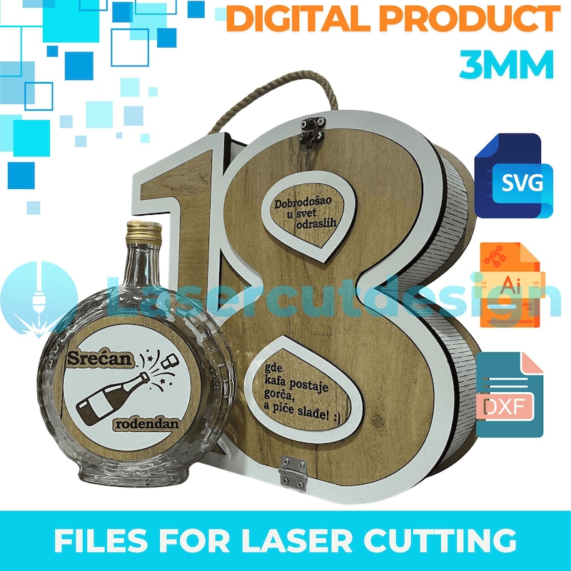 Number 18 Box - Etsy