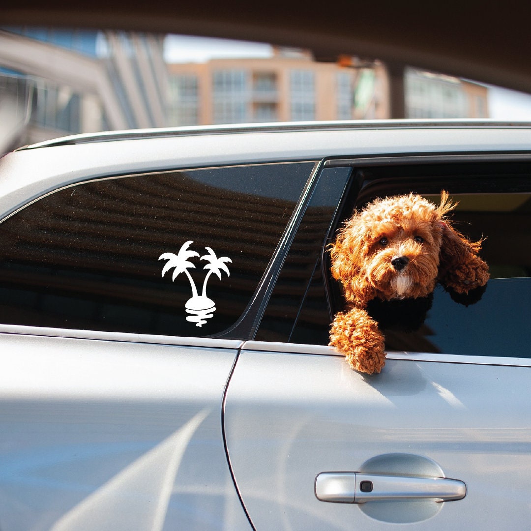 Palm Tree Vinyl Decal Sticker Laptop Decal, Car Decal, Beach Life ...