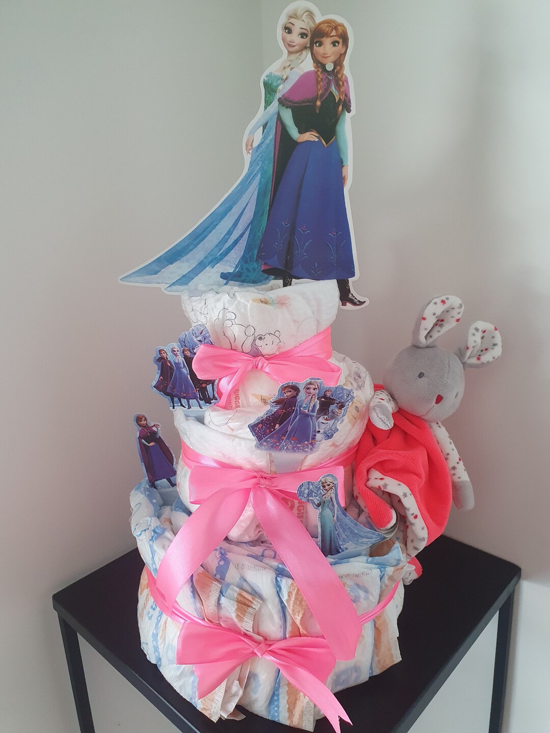Frozen Themed Diaper Cake - Etsy UK