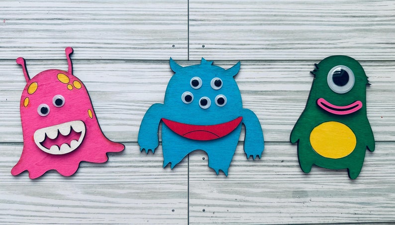 Google Eye Monster Kit Set 1 - Etsy