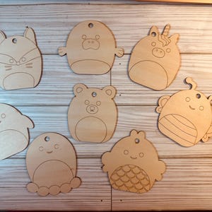 Squishmallow Inspired Party Favor - Make Your Own Key Ring **WELCOMING ...