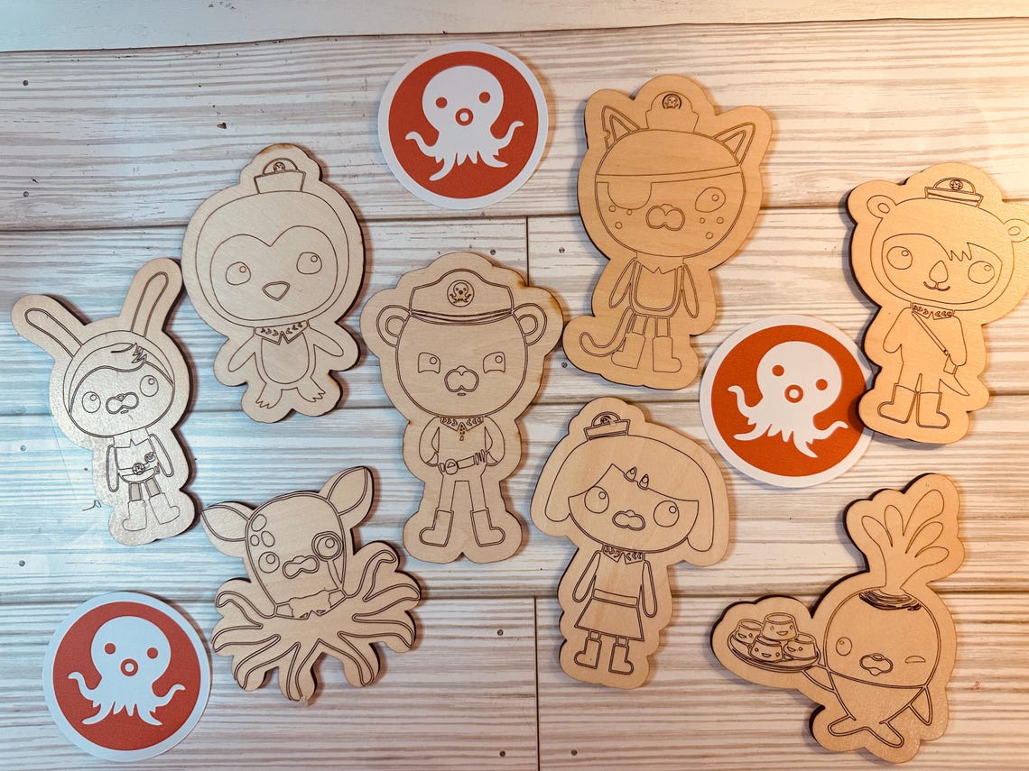 Octonauts Party Favor - Paint Your Own! ** NOW With Above and Beyond ...
