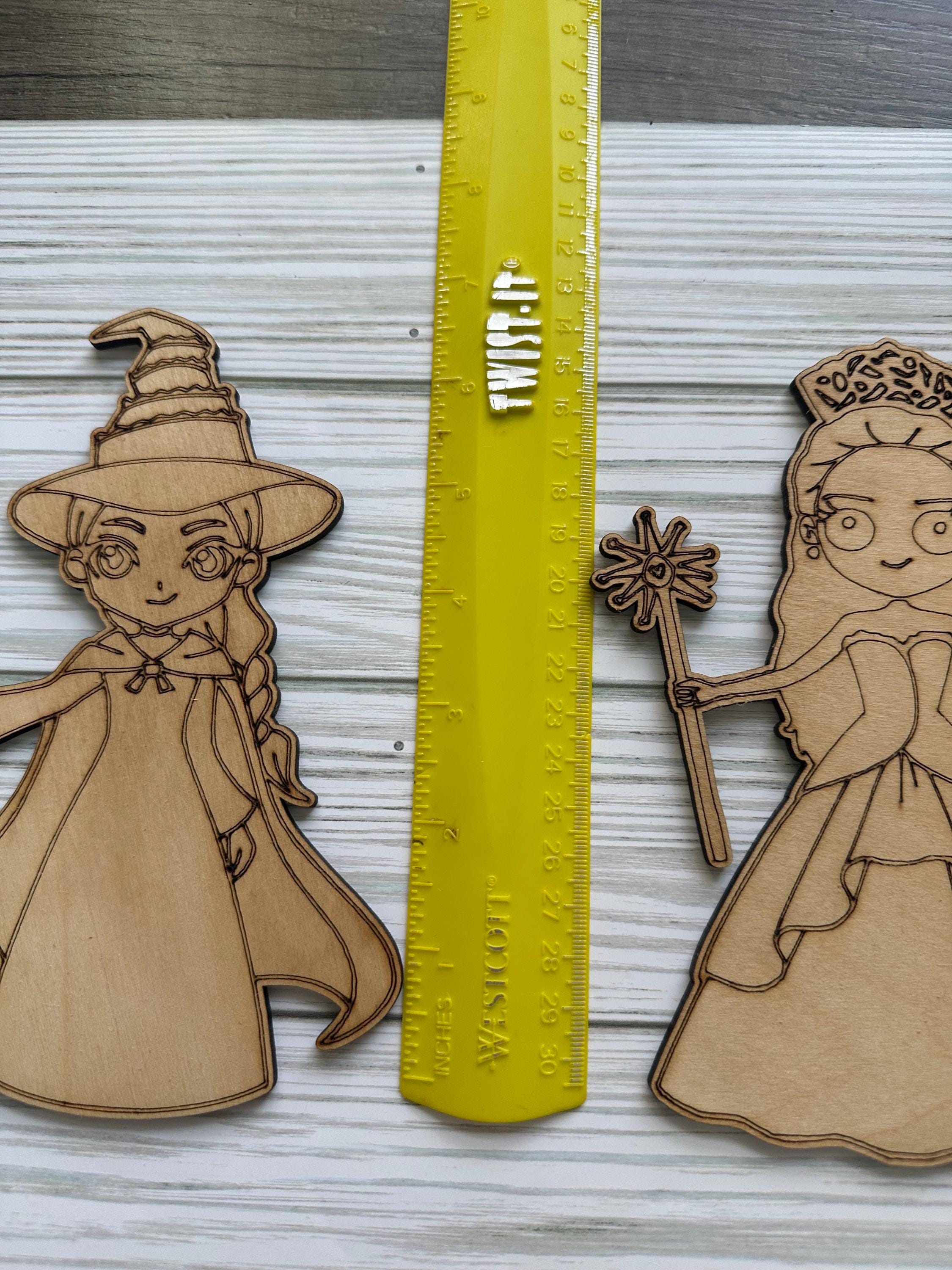 Wicked Themed Wall Hangings- Color Your Own! - Etsy