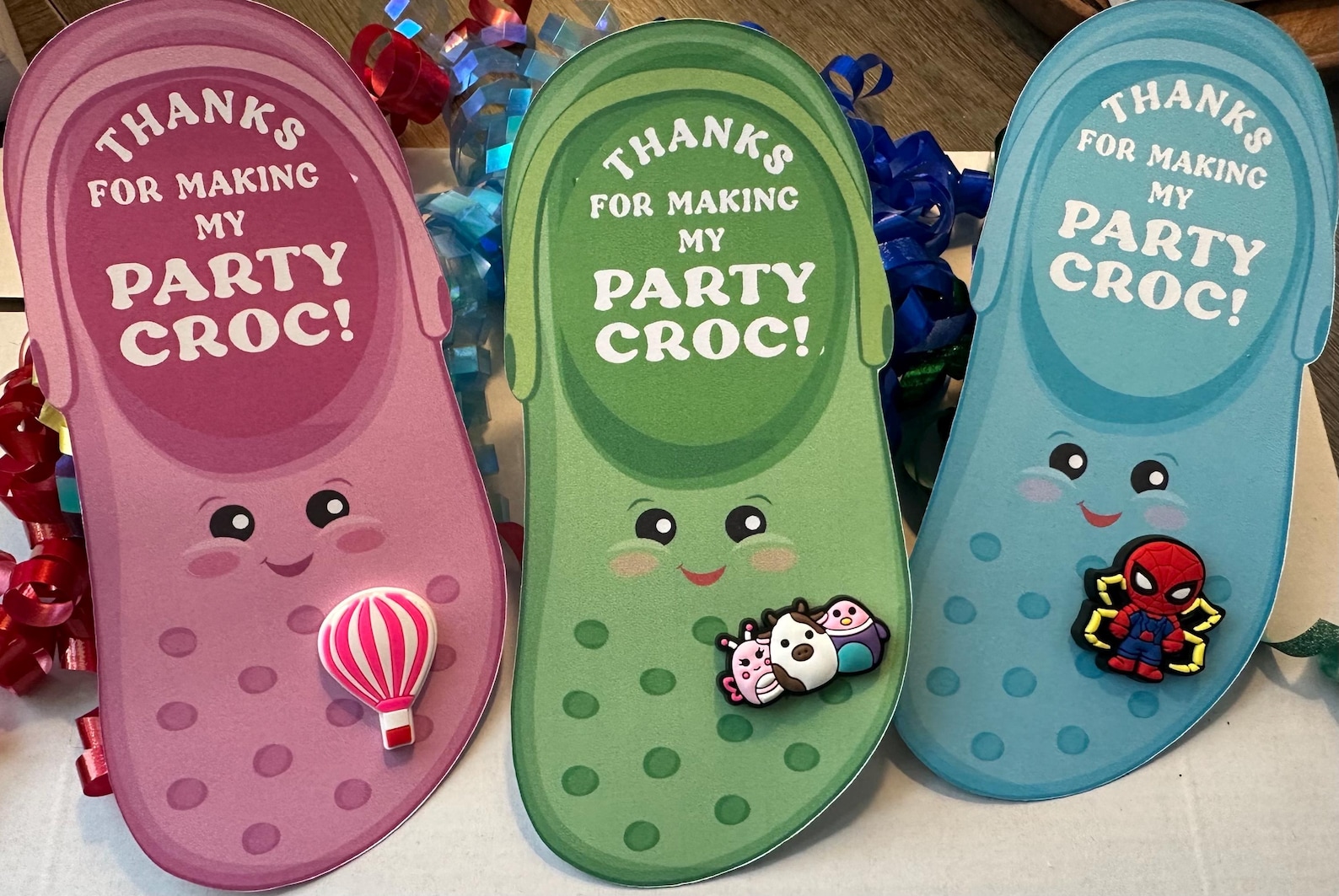 Croc Themed Party Favor With Charm - Set of 12 - Etsy