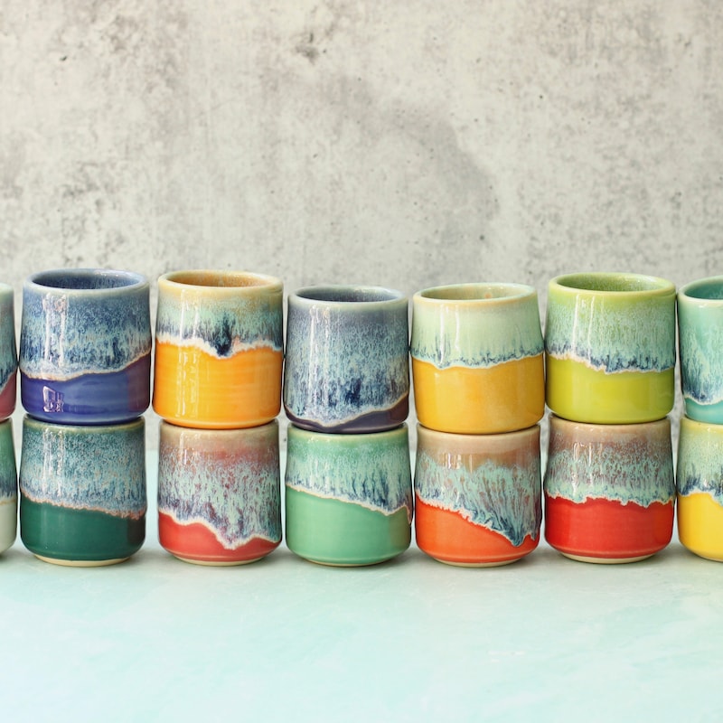 Handmade Small Drinking Glass - Etsy