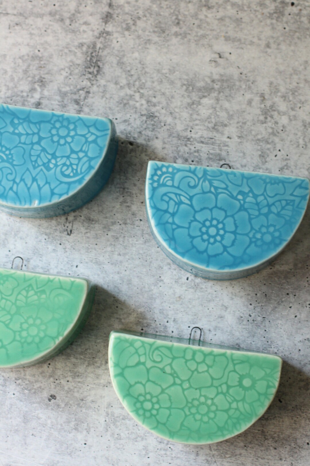 Ceramic Wall Shelf Set of 2 - Etsy