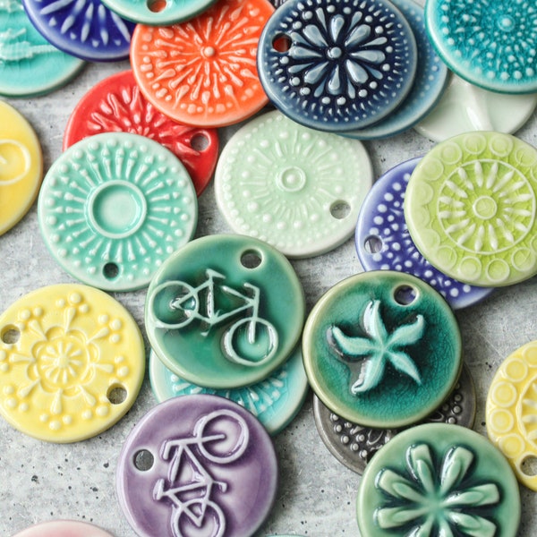 Ceramic Charm - Etsy