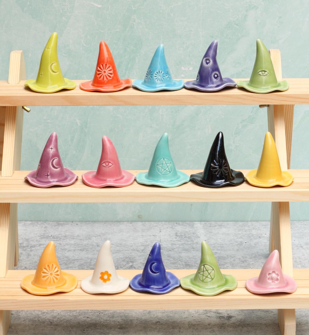 Witch Hat Ring Cone // Jewelry Organizer //halloween Decor // Witchy ...
